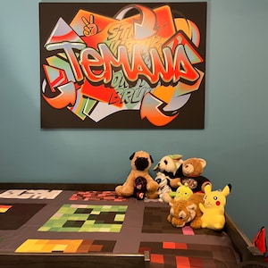 Custom Farmhouse Eye Chart Personalized Canvas Barnwood Frame - Etsy