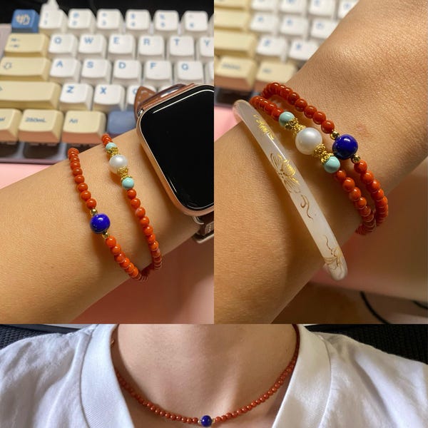 8mm Queen Conch Shell Beads Necklace High-quality Bahamian Queen Conch ...