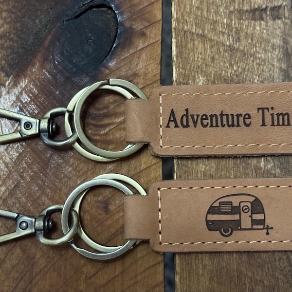 Corporate Gifts for Employees, Personalized Keychain, Leather Keychain ...