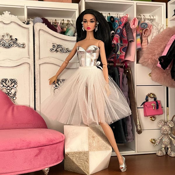 Cut Out Dress Jane for Nuface Doll - Etsy