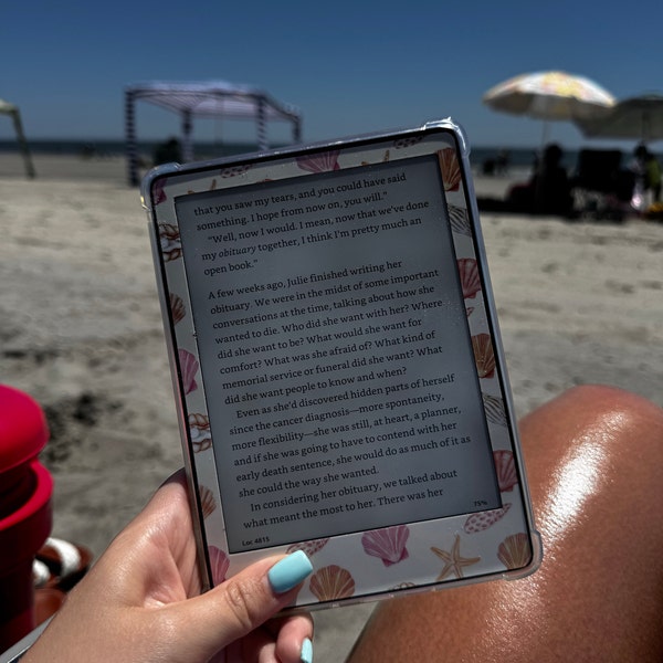 A Warm Beach Day Kindle Skin | Kindle Vinyl Cover | Kindle Decal ...