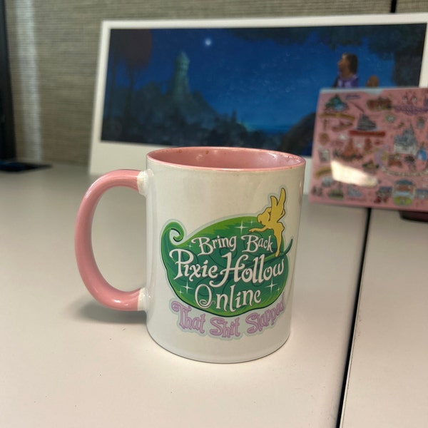Bring Back Pixie Hollow Online That Shit Slapped Mug | Pixie Hollow ...
