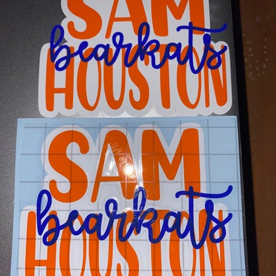 Sam Houston Bearkats Decal - Etsy