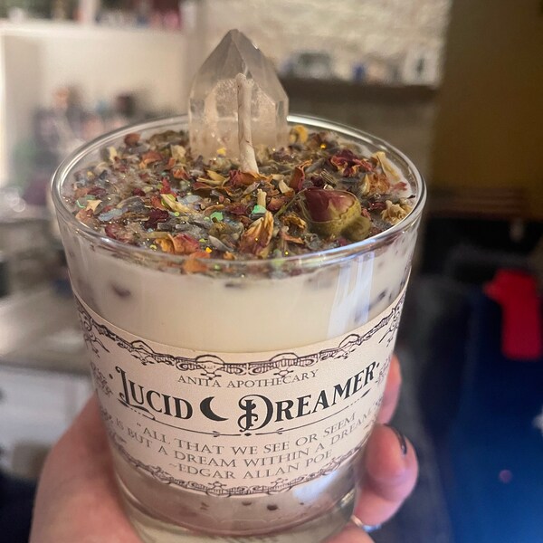 ORIGINAL Lucid Dreamer Candle ~ Dream Spell, Dreams, Dream Magick ...
