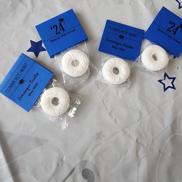 Graduation Commence-mints: 2026 Graduation Candy, Graduation Party ...