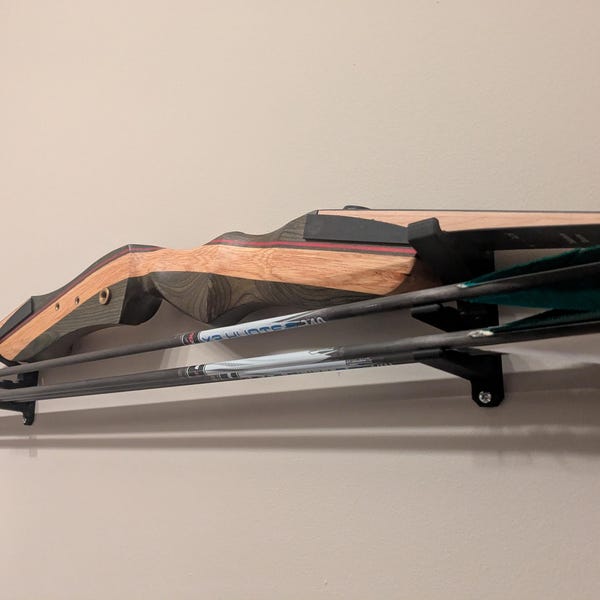 Wall Mount Bow Holder || Bow Hanger || Bow Rack - Etsy