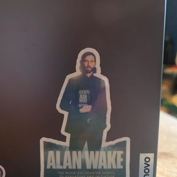 Alan Wake Return Sticker - Etsy