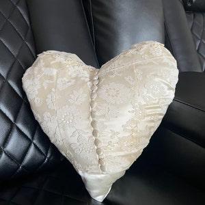 Heart Shaped Memory Pillow Made From a Loved Ones Shirt - Etsy