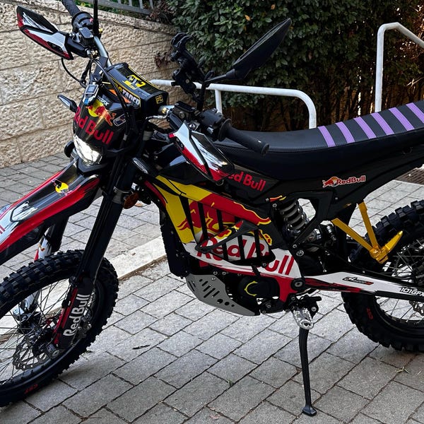 Talaria Sting MX3 MX4 Graphics Kit FOX Raceline BLACK GREY Decals ...