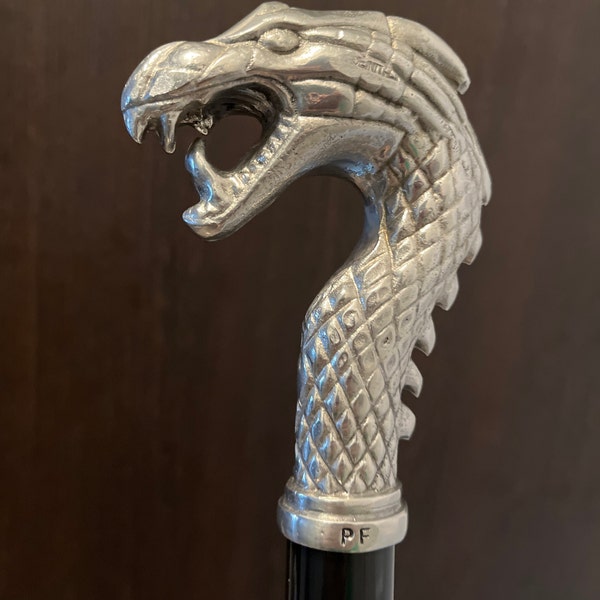Elderly Cane Handmade in Italy, Elegant for Ceremony, Swan Handle ...