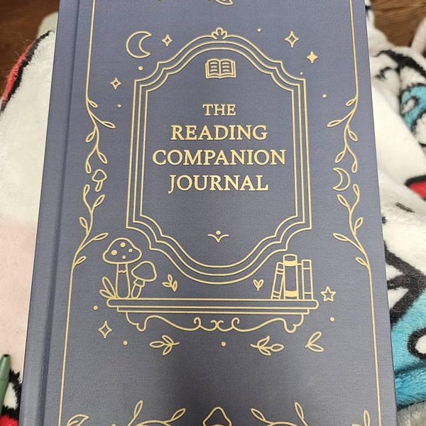 Reading COMPANION Journal, Hardcover Book Review Log, Colorable ...