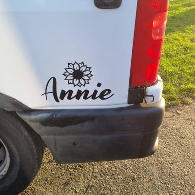 Personalised Sticker for Caravan, Motorhome, Campervan, Motorhome Decal ...