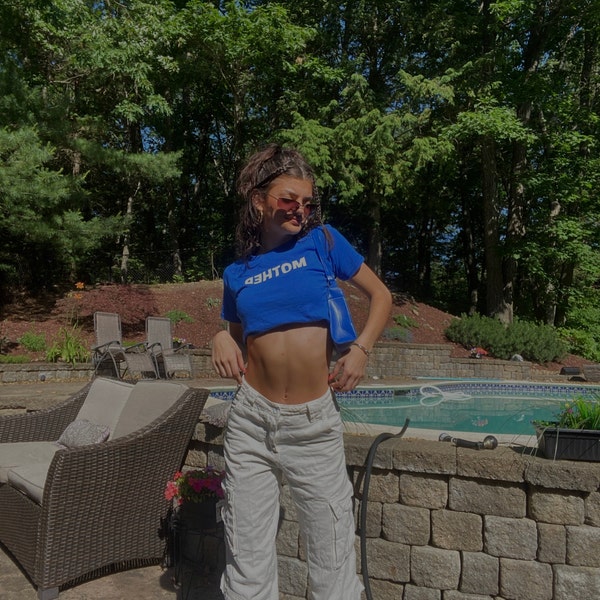 A Little Bit Spoiled Baby Tee y2k, Trendy, Graphic, 2000s, Crop Tee ...