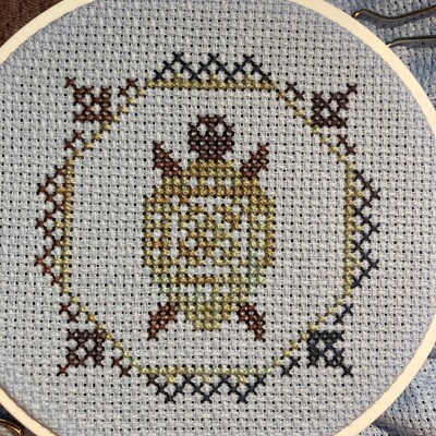 Quirky Quaker: Snail PDF Pattern Cross Stitch Darling & Whimsy Designs - Etsy