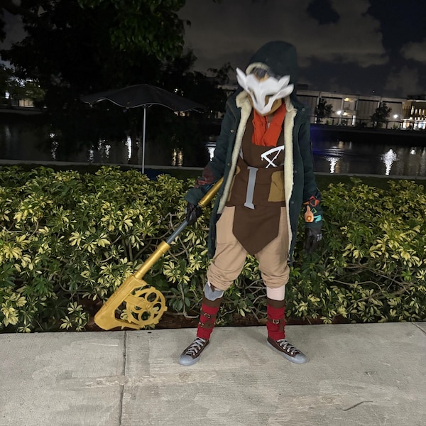 Spirit Blossom Soraka Pepakura - Hair Accessories, Boot Covers & Staff ...