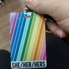 Rainbow Theme Classroom Hall Passes for Teachers, Personalized, Set of ...