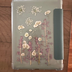 Hand Pressed Real Dried Flowers Custom Letter Number Symbol Lamp,resin ...