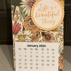 2024 Mini Calendar - Etsy