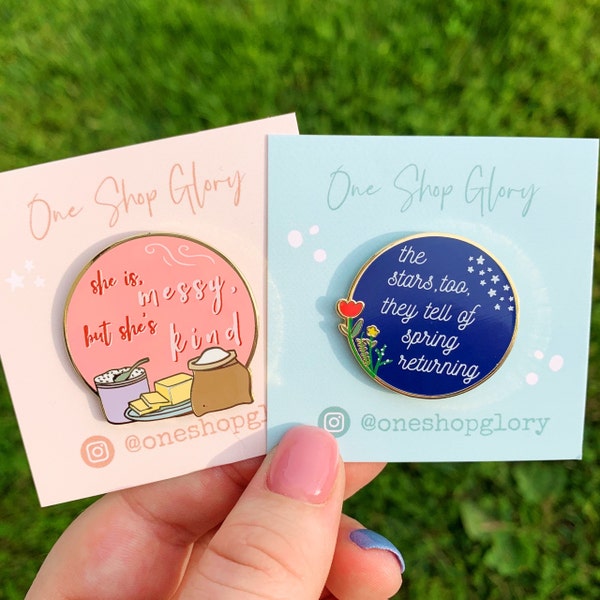 Waitress the Musical Hard Enamel Pin - Sara Bareilles Broadway - Etsy