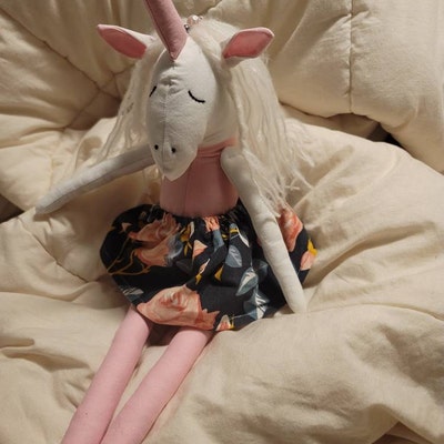 Unicorn Sewing Pattern & Tutorial PDF Stuffed Unicorn Pattern DIY ...