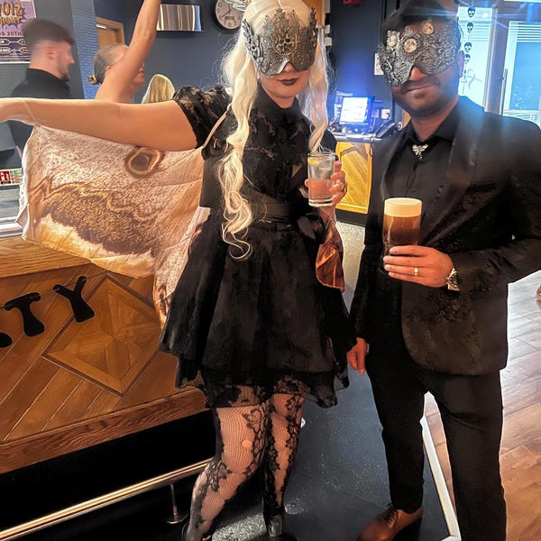 Gothic Blind Masquerade Mask for Men, Cathedral Crucifix Mask for Women ...