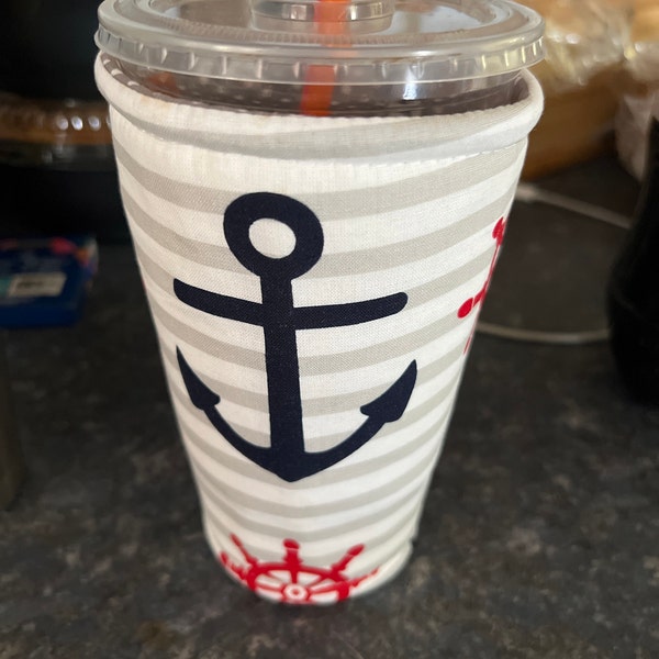 NHL Montreal Canadian Hockey, Flannel, Insulated Iced Coffee Cozy, Cup ...