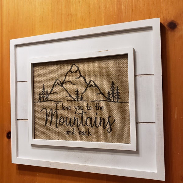 Family Isn't Always Blood - Blended Family Burlap Print - Custom ...