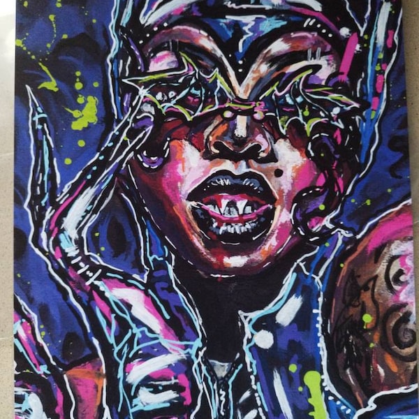 Billy Loomis From Scream - A4 or A3 Print of My Original Acrylic ...