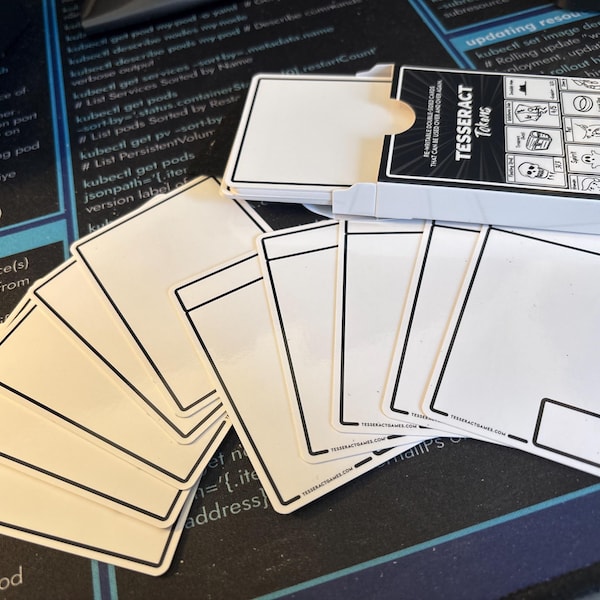 50 Universal Double-sided Dry Erase Cards/tokens - Enhance Your MTG ...