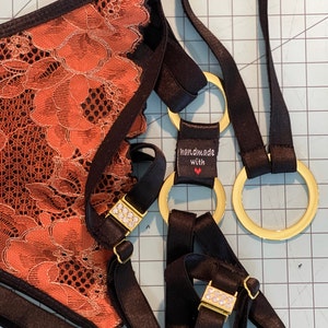 Set of 2 Rings OR 2 Sliders Bra Strap Sliders in Charcoal Grey | Etsy