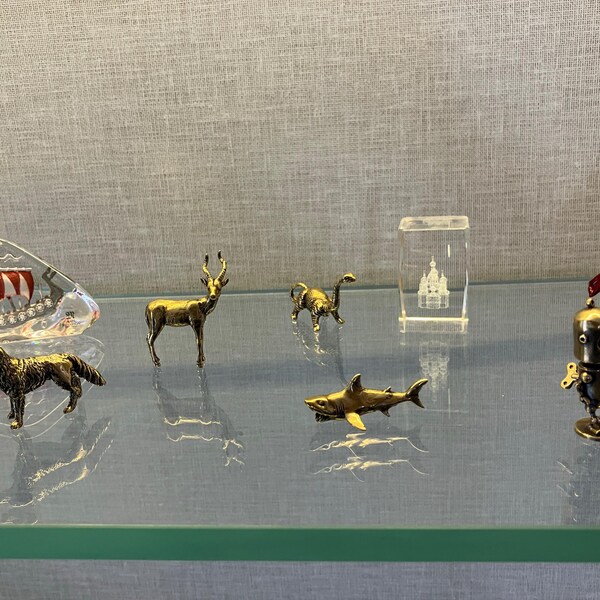 Bitsy, the Brass Robot Figurine - Etsy