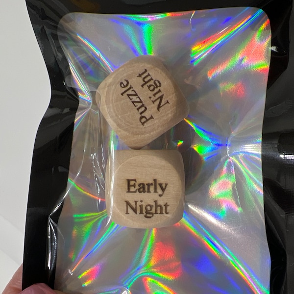Personalized 2-inch Dice! A Great Gift for Friends, Family, or Yourself ...