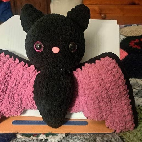 PATTERN: Plush Binx the Bat Pattern Amigurumi Chunky Bat Pattern Super ...