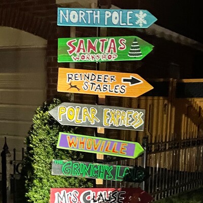 Most Popular Set of 10 Funny Directional Signs . Beach Signs . Tiki ...