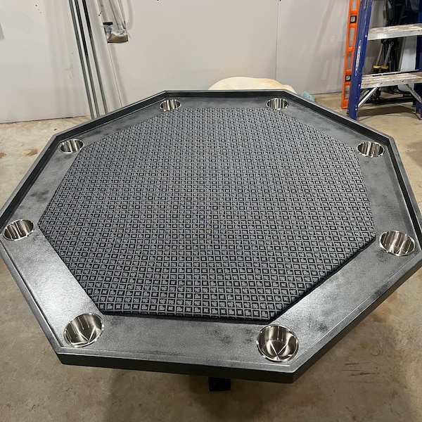 DIY 8' Premium Custom Racetrack Poker Table Building Kit - 13 Color ...