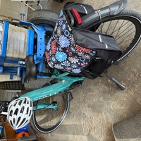 Bikybag Model M Bicycle Double Pannier Cycle Bag Bike Shopping ...