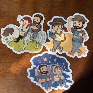 The Last of Us Part 2 TLOU Stickers joel and Ellie | Etsy