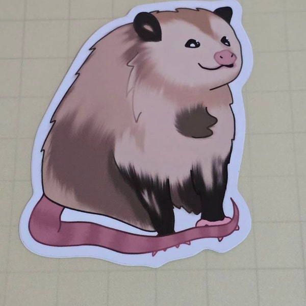 Hissmas Present Possum Sticky Notes feral Christmas Grid Sticky Notes ...