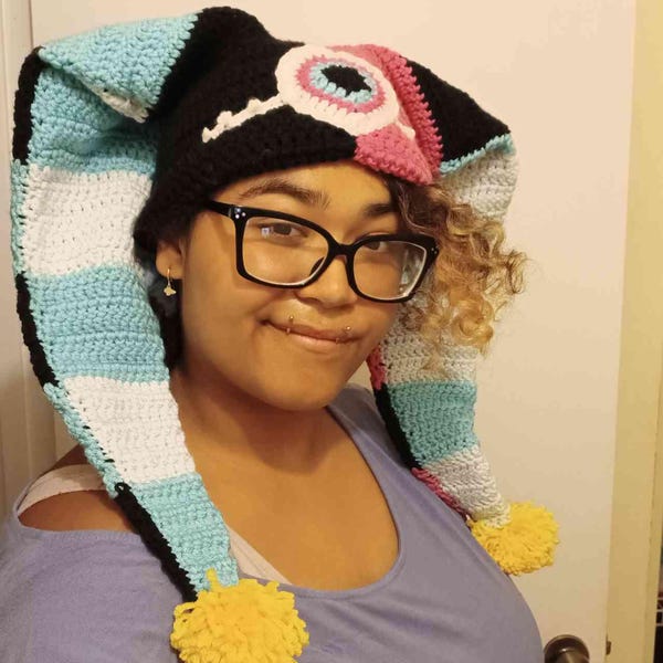 Crochet Inspired Fizzarolli Hat (helluvaboss) - Etsy