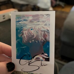 Jujutsu Kaisen Geto Suguru Underwater Signature Photocard - Etsy