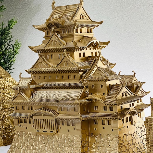 Pyramids Diorama Giza Pyramid Set, Great Pyramids of Egypt, Decorative ...