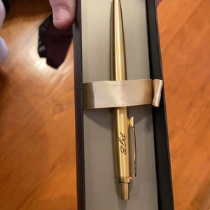 Engraved Parker Pen, Personalized Pen, Stainless Steel, Coworker Client ...