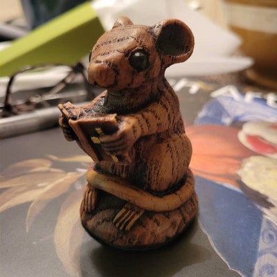 Church Mouse Scottish Highlander Mouse Ornament - Etsy