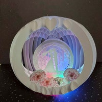 3D Birthday Popup Sphere Papercraft Template, Papercut SVG, Png Pdf ...