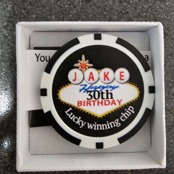 Las Vegas Poker Lucky Chip Gift Fridge Magnet Casino Gambler - Etsy