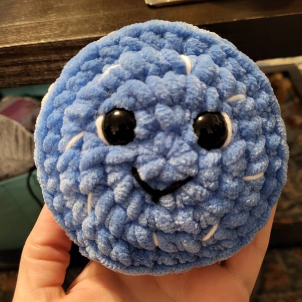 Mini Frosted Sugar Cookie Cookie Crochet Pattern, Plush Mini Cookie ...