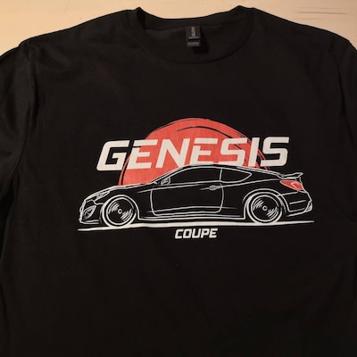 The Genesis Coupe Unisex T-shirt // Racing, Automotive Apparel for Car ...