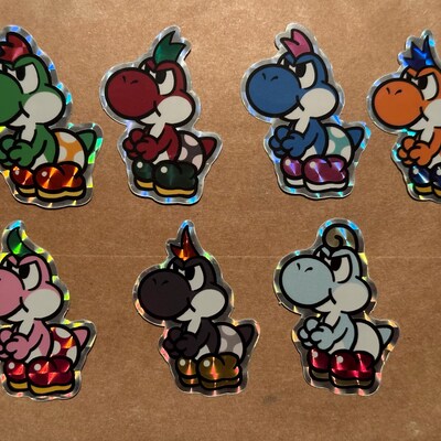 Sakura Card Glossy Metallic Sticker - Etsy