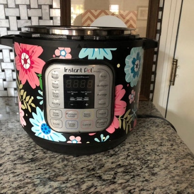 16 Colors Vivid Flowers Colored Background Instant Pot Wrap Instapot ...