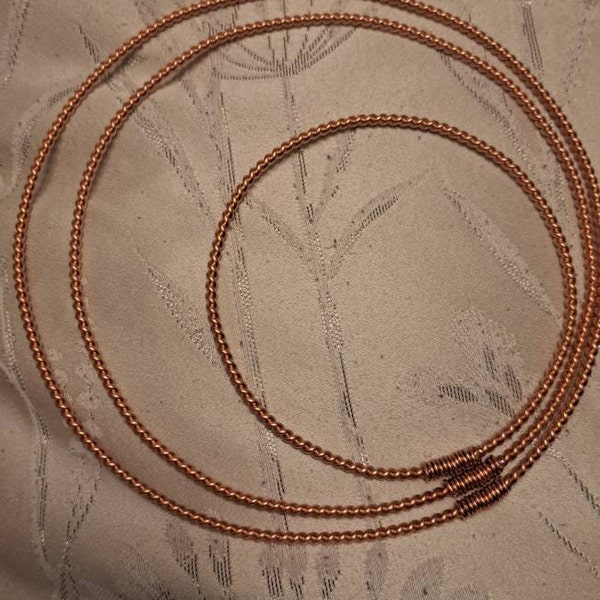 Copper Tensor Ring Trio – Sacred Geometry Meditation Set - Etsy